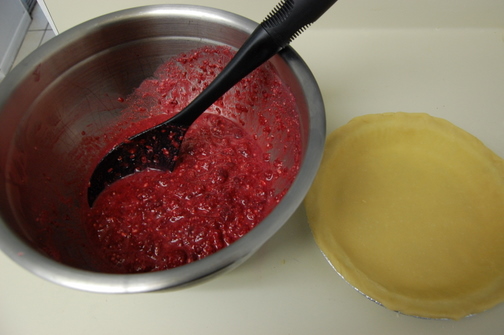 PieADay.com | Raspberry Tapioca Pie
